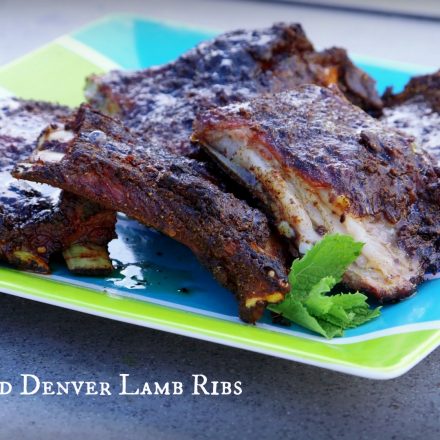 Grilled Denver Lamb Ribs - Grill Girl