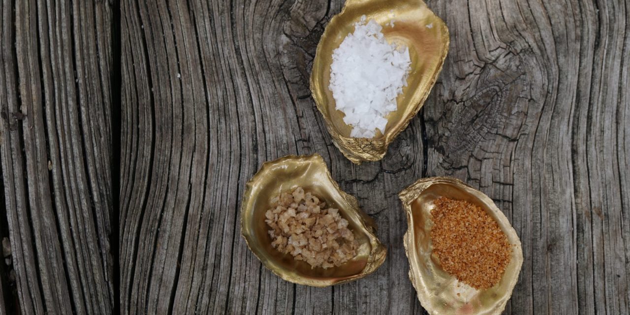 DIY Oyster Shell Salt Cellars - GrillGirl