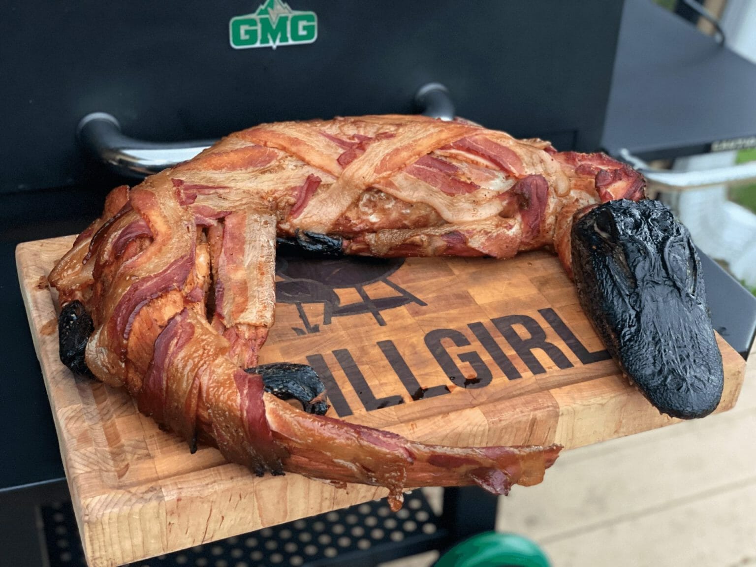 Whole Smoked Alligator Recipe | GrillGirl