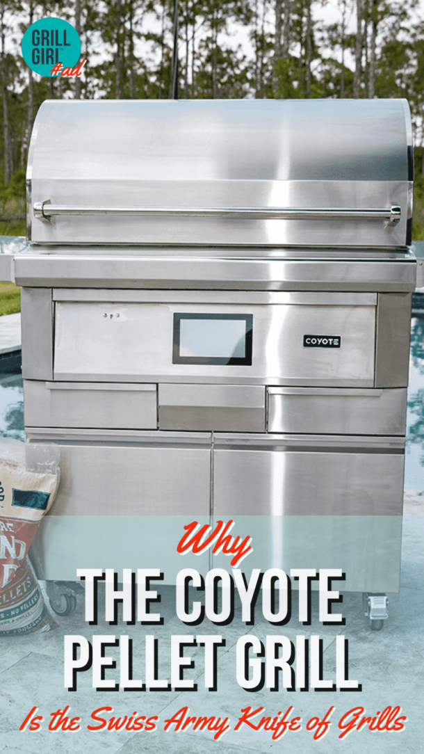 Coyote Pellet Grill Review- the Swiss Army of Grills | GrillGirl