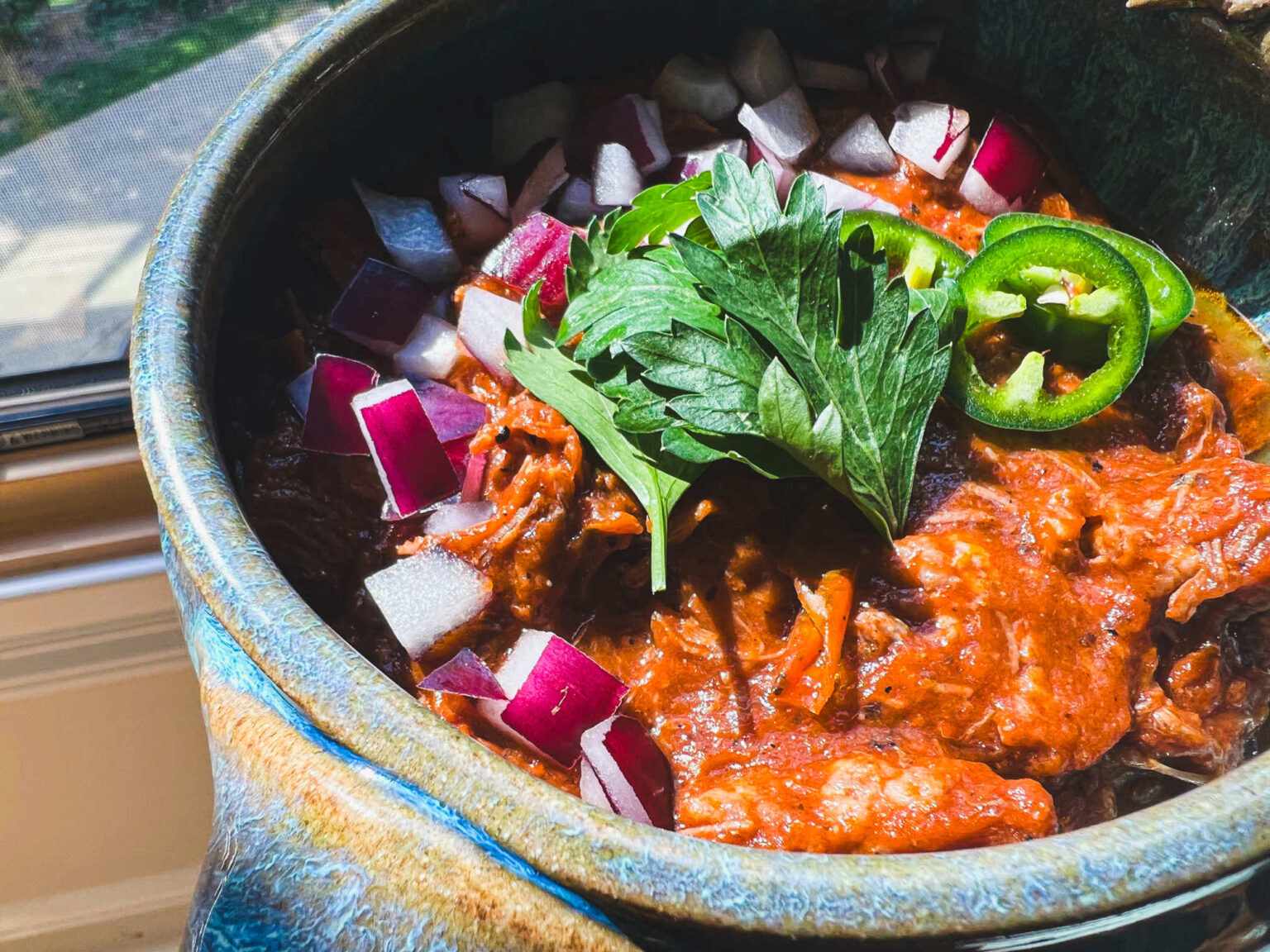 Smoky Chuck Roast Keto Chili Instant Pot Recipe | GrillGirl